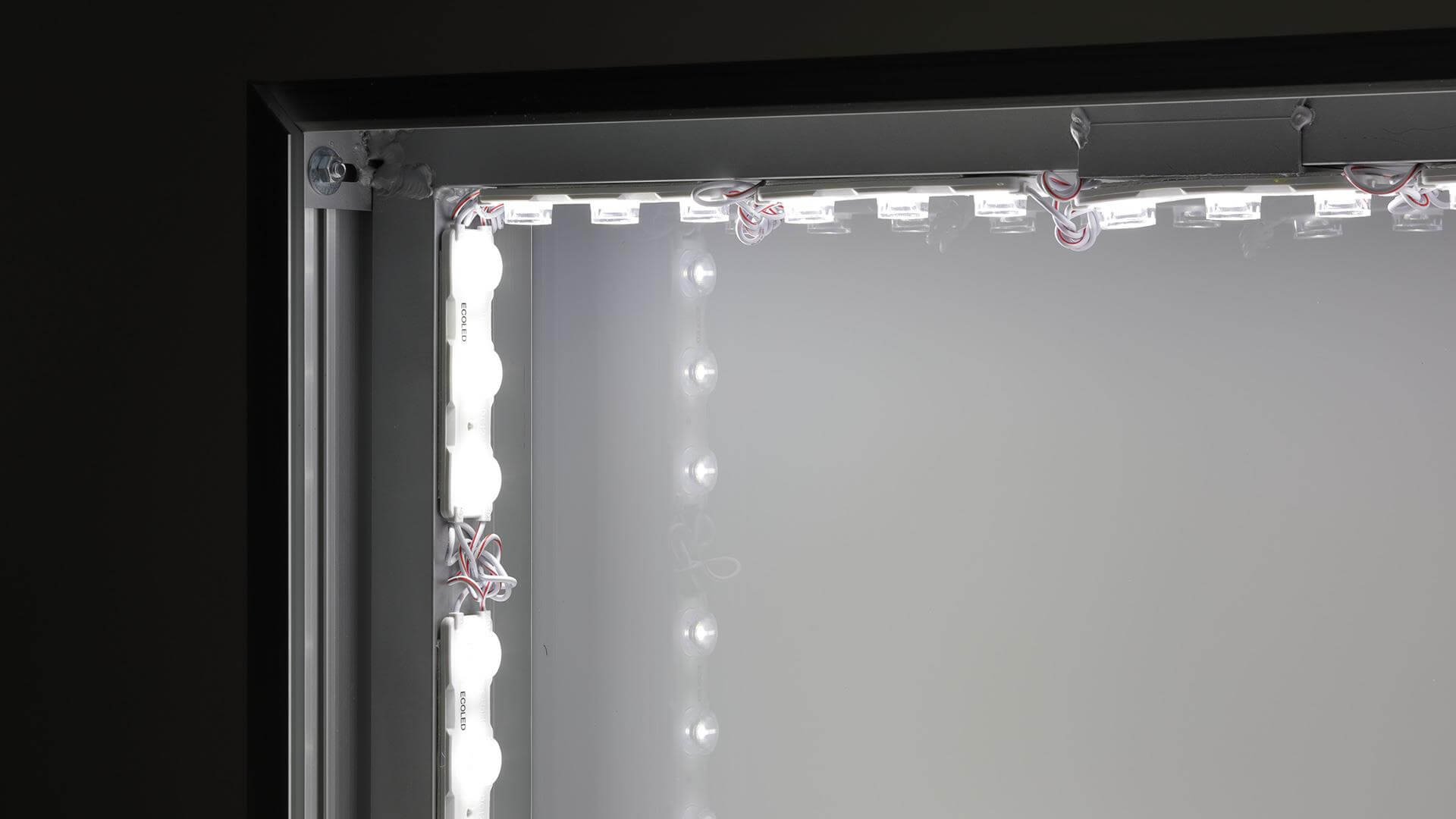 Nex Line series - Profiles for advertising signboards